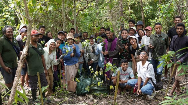 Yayasan Puge Figo Gandeng OMK Kurubhoko Tanam Pohon Di Mata Air ...